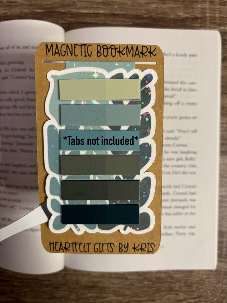 Leaves Magnetic Tab Holder Bookmark | Gifts for Women Girls, Mom’s ...