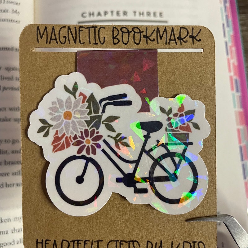 Bicycle Bookmark - Etsy
