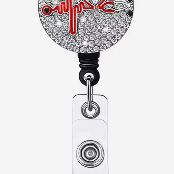 Bling Badge Reel Etsy