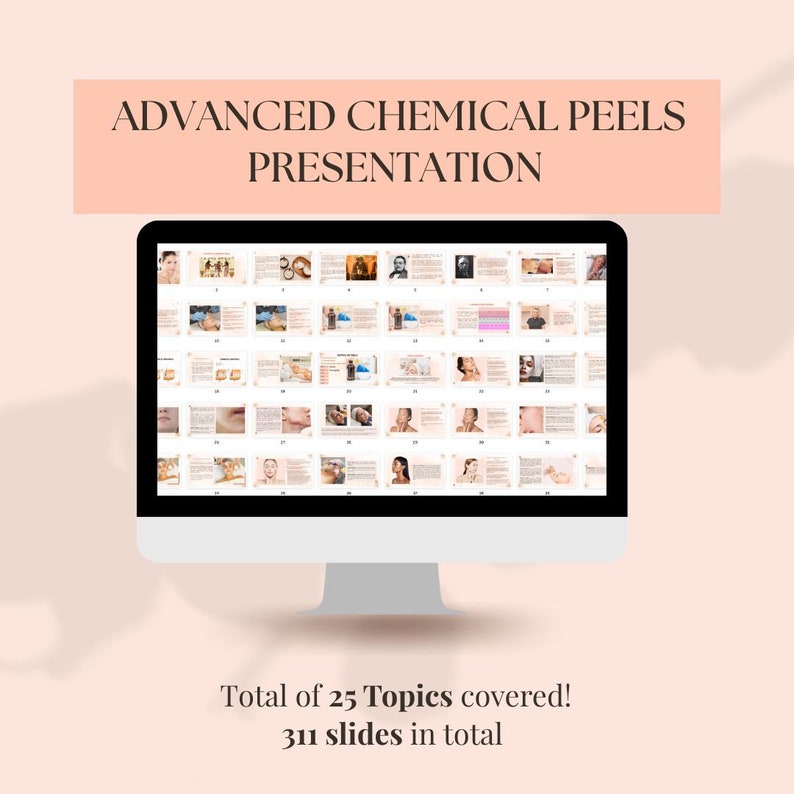 100 Chemical Peels Manual Powerpoint for Beauty Schools Beauty and ...