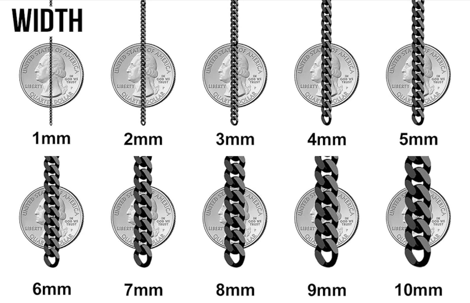 14K Solid Gold Figaro Chain, Gold Figaro Link Chain, Figaro Chain ...