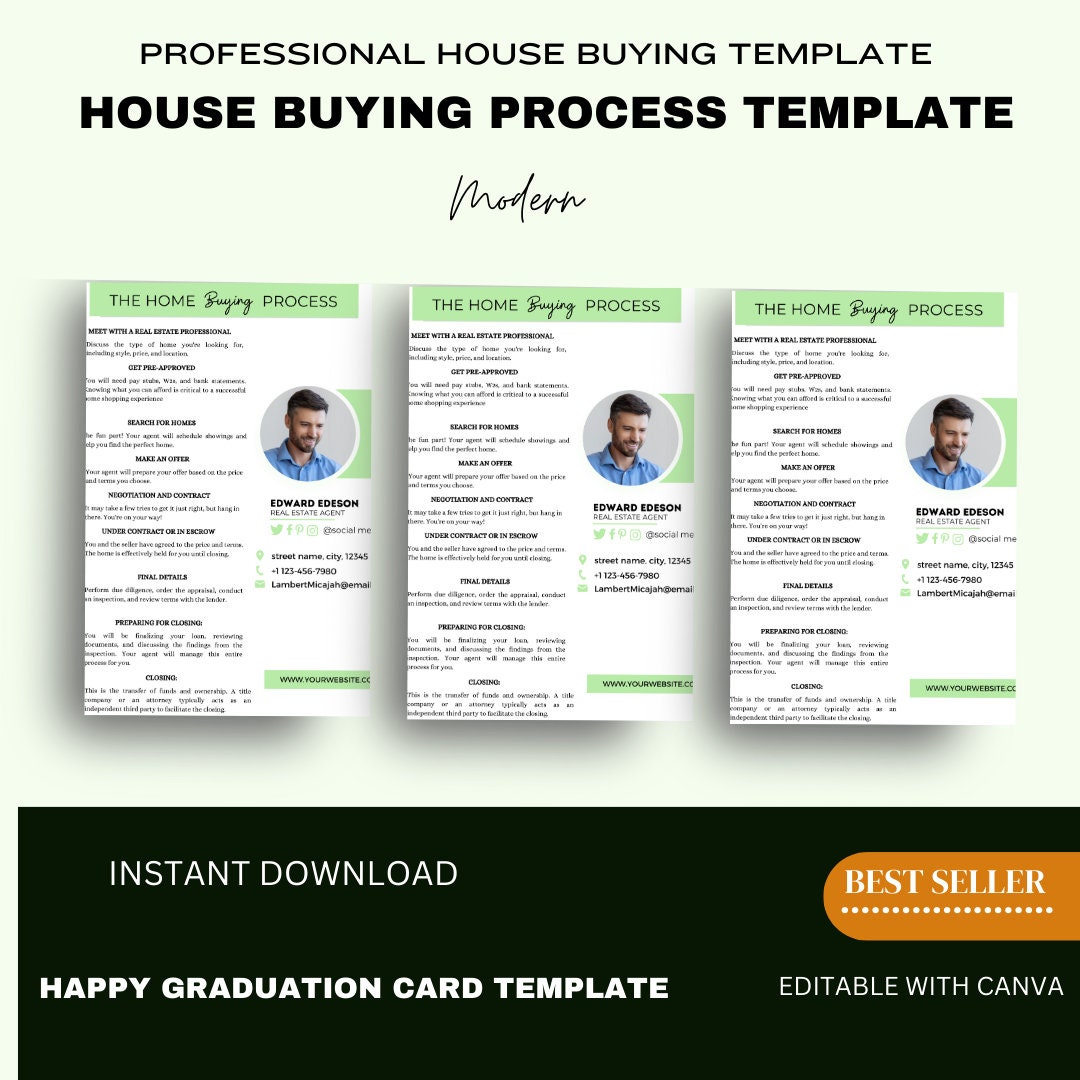 Printable House Buying Planner, Home Purchase Checklist, Real Estate ...