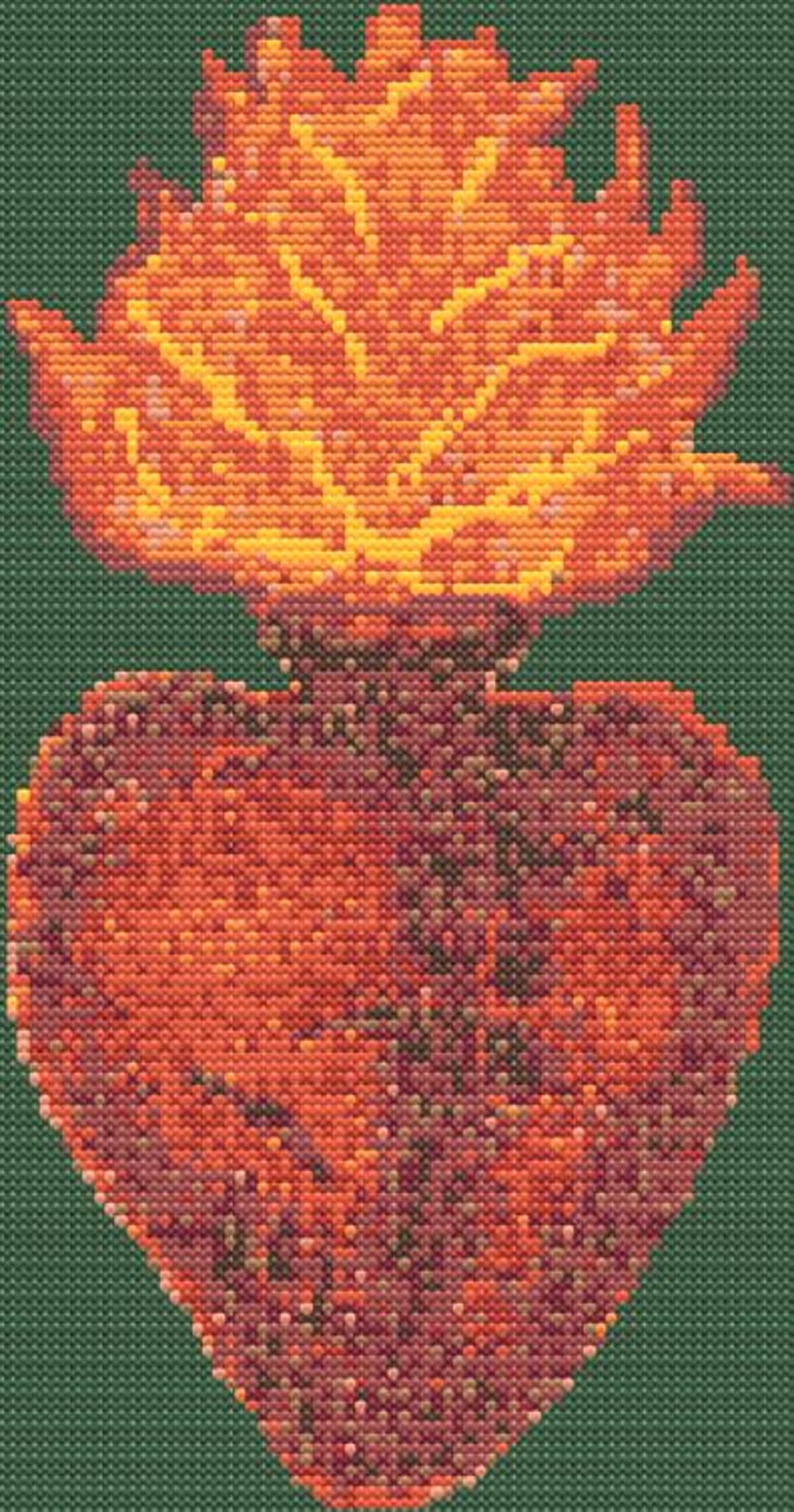 Medieval Heart Cross Stitch Pattern Instant Download Digital PDF - Etsy