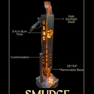 Custom 54 Inch Smudge Pot - Etsy