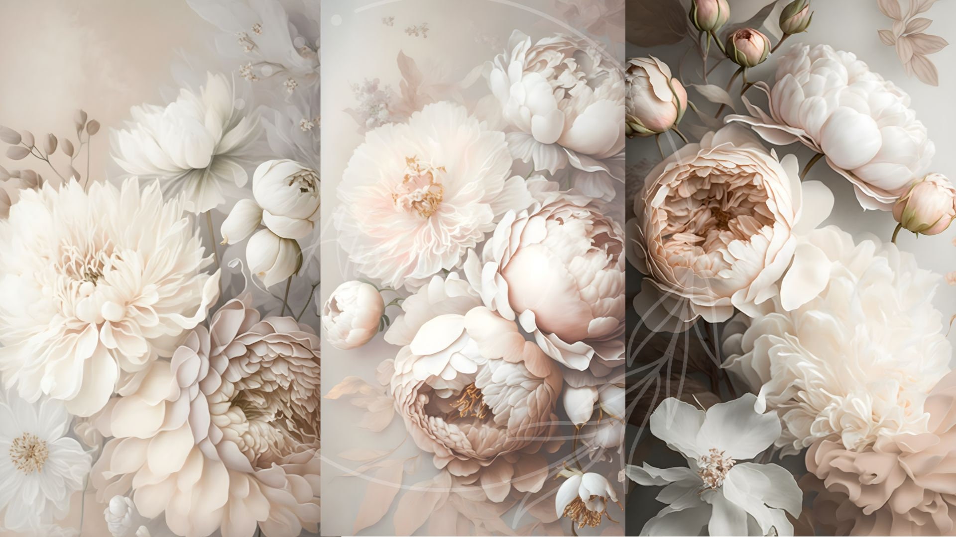 Soft Colors Maternity Backdrop Overlays, Floral Art Backdrop, Photoshop ...
