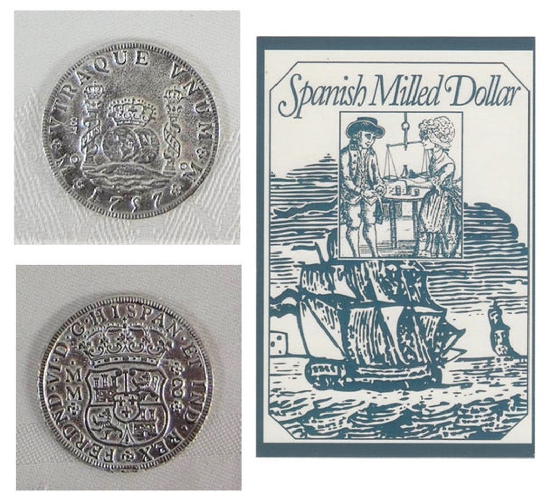 Spanish Milled Dollar - Etsy