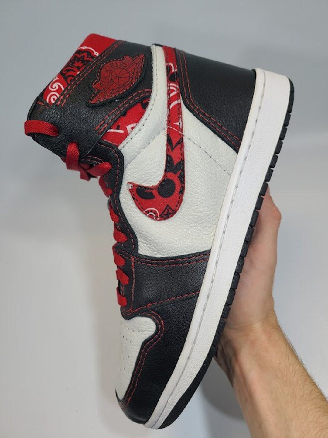 Custom Paisley X AJ1 Build - Etsy