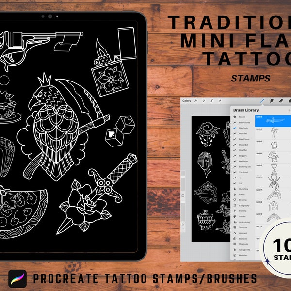 Tattoo Flash Art - Etsy