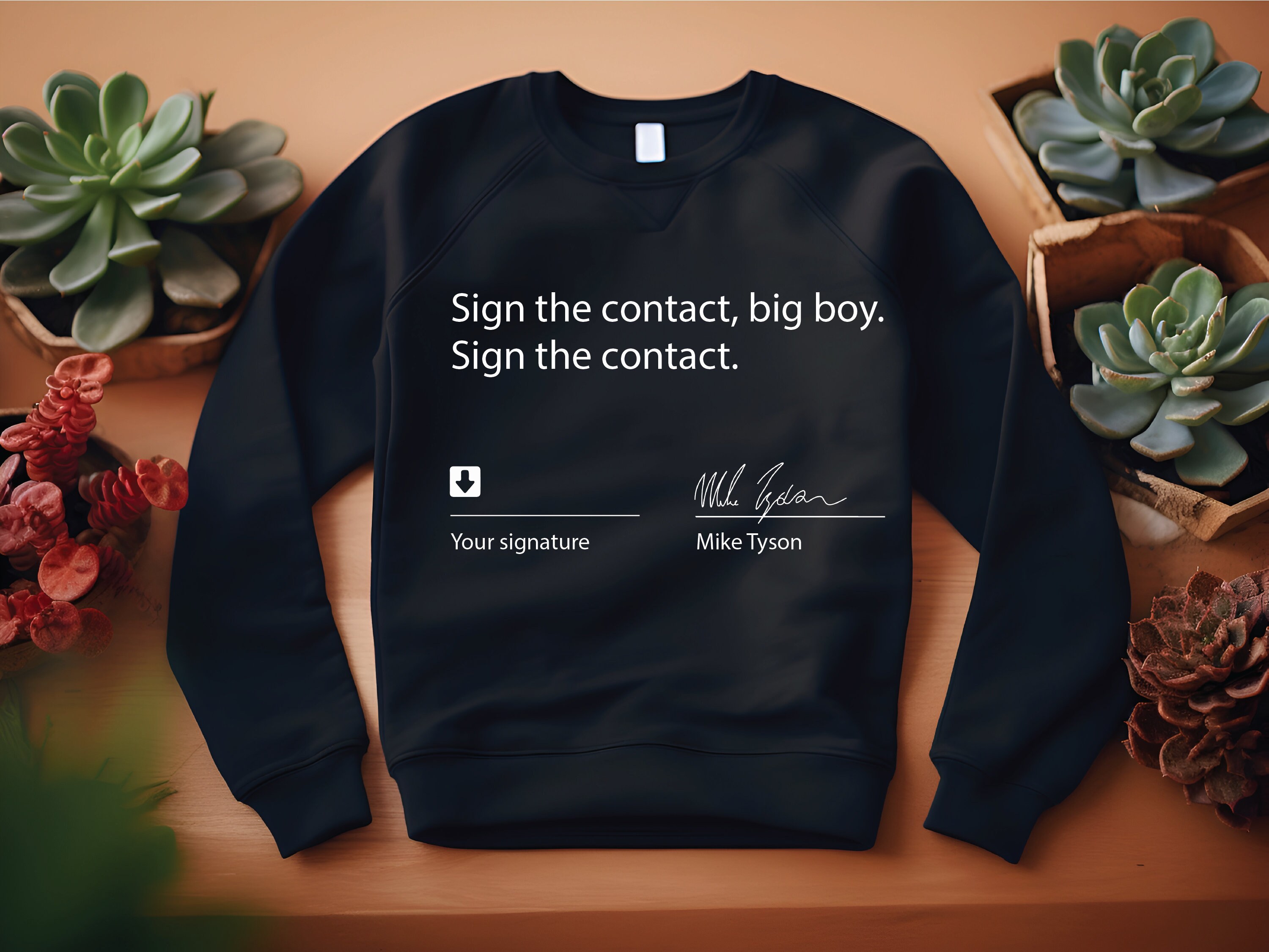 Sign the Contract Big Boy Sign the Contact Shirt Sign the Contract ...