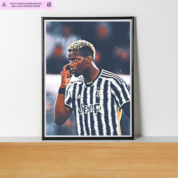 Paul Pogba - Etsy