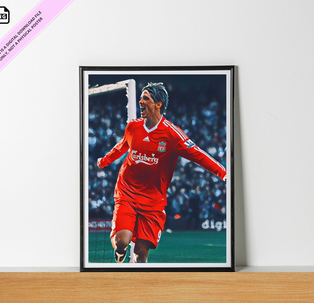 FERNANDO 'NIÑO' TORRES Printable Poster (liverpool Fc) - Digital Print ...