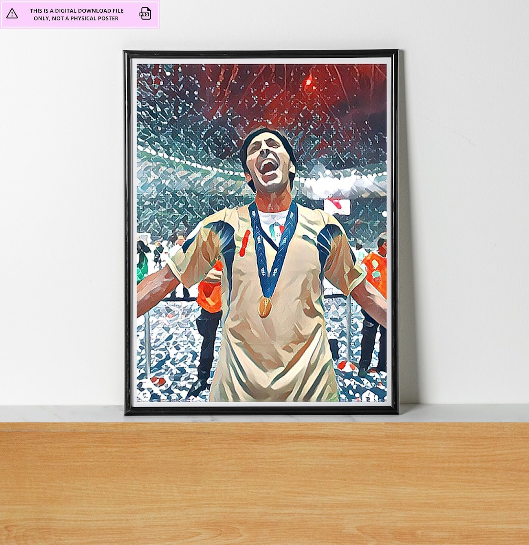 GIANLUIGI BUFFON Printable Poster italygianluigi Buffon Digital Print ...