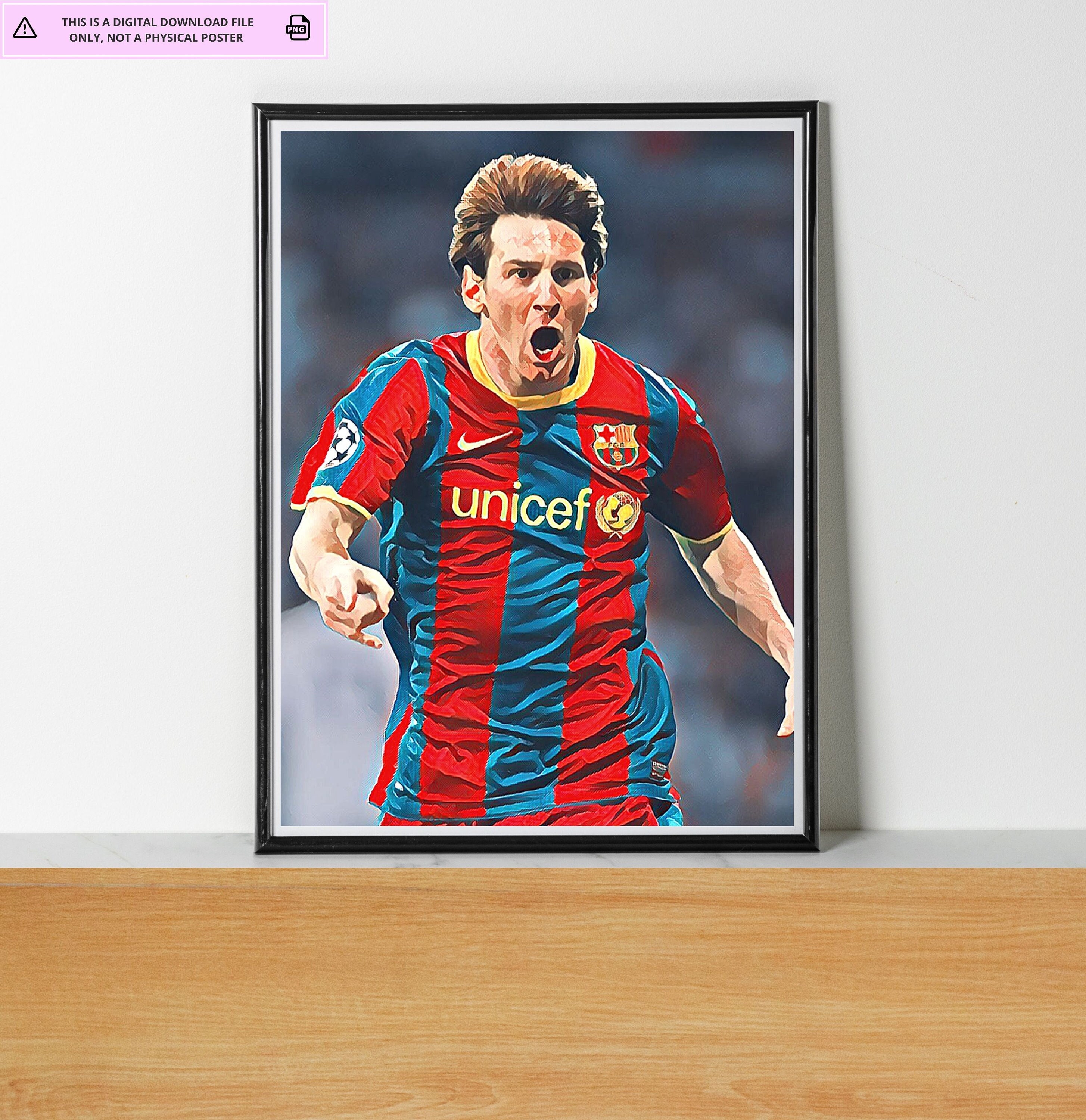 LIONEL MESSI Poster FC Barcelona Messi Poster Messi - Etsy