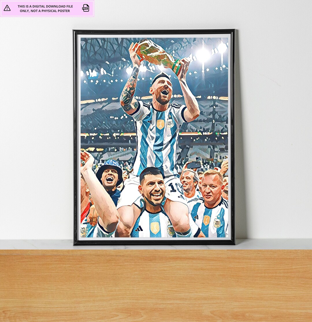 LIONEL MESSI Printable Poster (argentina)-messi Argentina, Messi ...