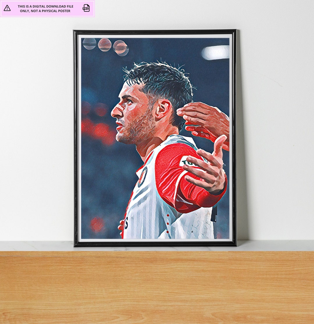 SANTIAGO GIMENEZ Printable Poster Feyenoord FC Santi Gimenez Digital ...