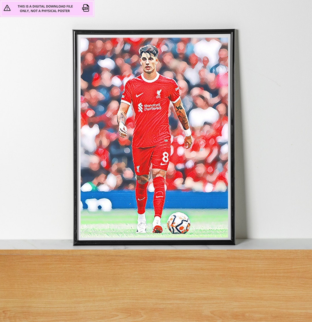 DOMINIK SZOBOSZLAI Printable Poster Liverpool Fc Digital Print Digital ...