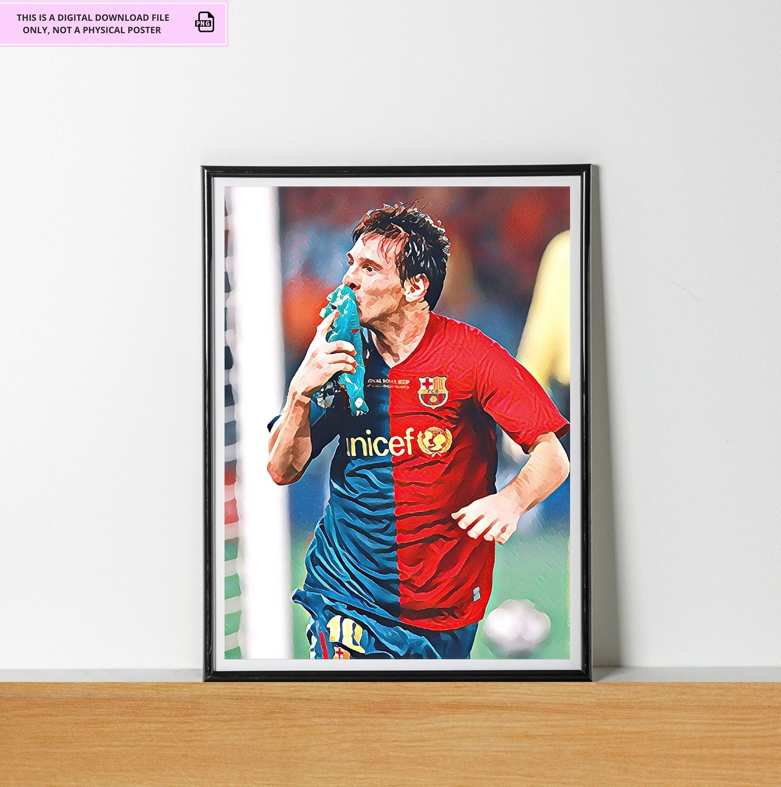 LIONEL MESSI Printable Poster FC Barcelonamessi Printable Poster, Messi ...