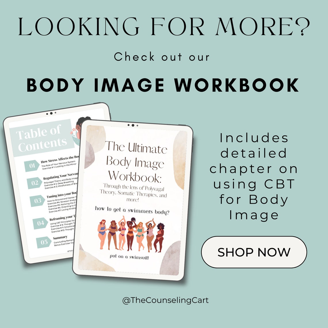 CBT Body Image Worksheets: Exercises & Visual Aids (PDF Download) - Etsy