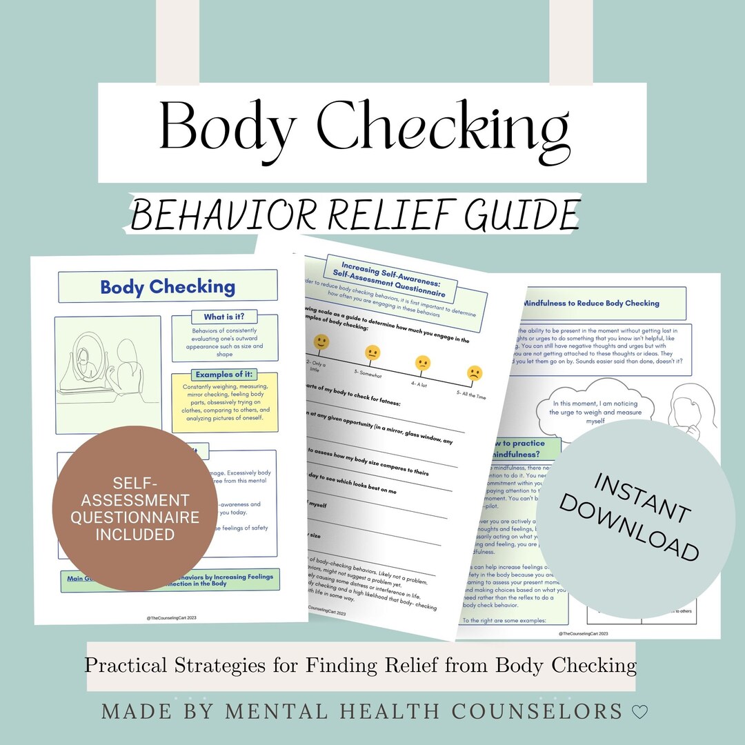 Reduce Body Checking Behaviors | Practical Strategies Including ...