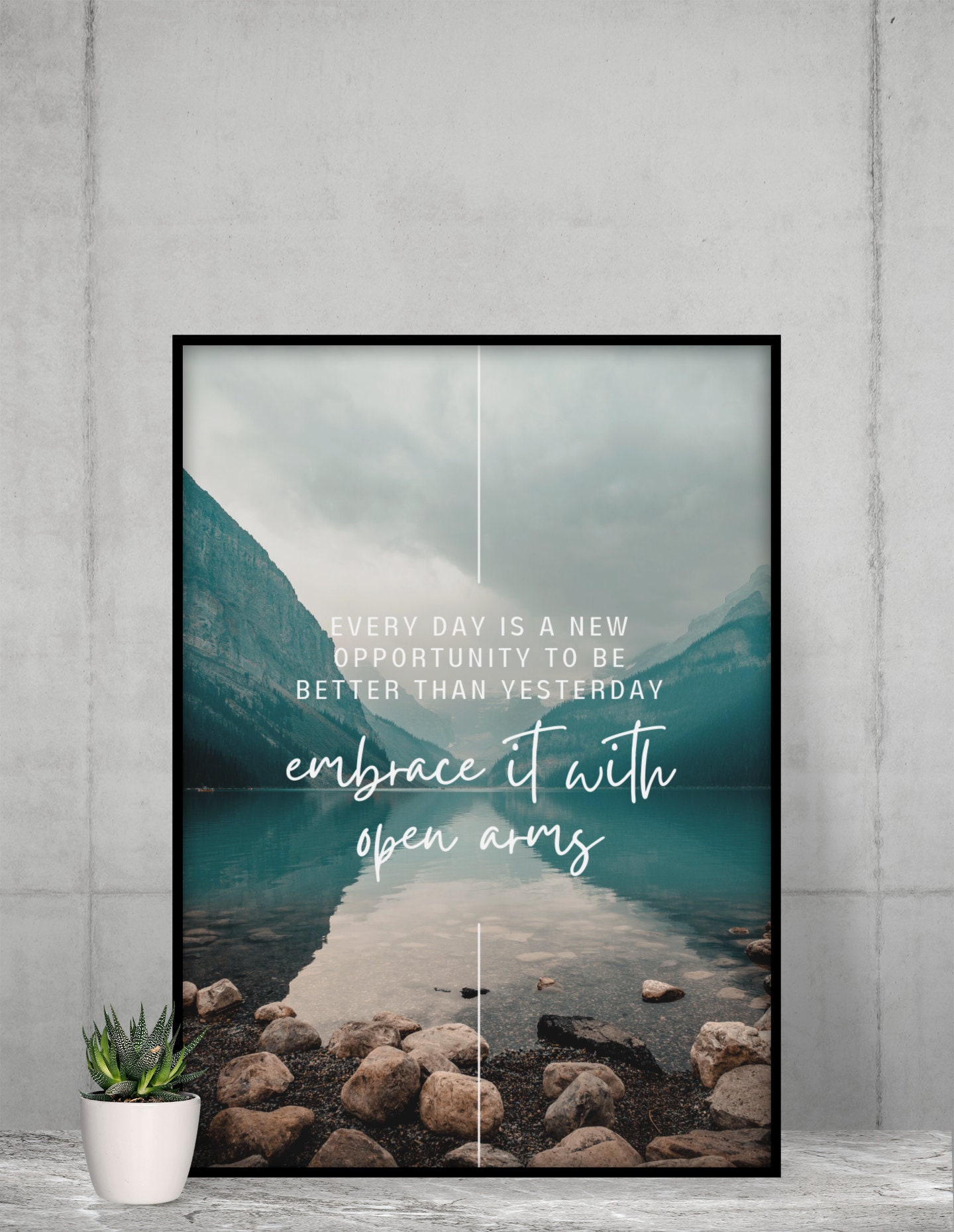 Inspirational Quotes Print | Motivational Quotes Print | A3 - Etsy