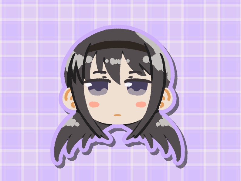 Madoka Magica Die Cut Stickers Cute Magical Girl Anime - Etsy