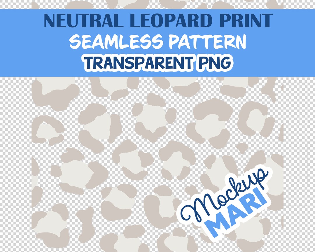 Transparent Leopard Print PNG Natural Leopard Seamless Background PNG ...