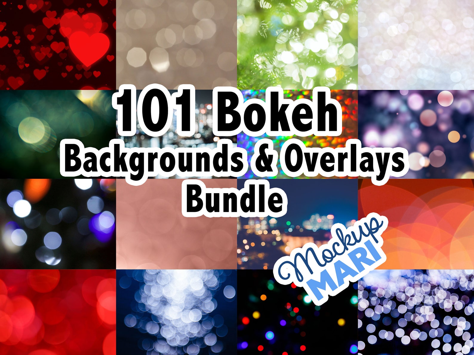 101 Bokeh Backgrounds Rainbow Bokeh Overlays Colorful Bokeh Backdrops ...