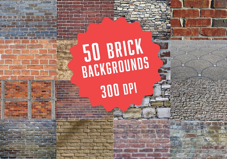 50 Real Brick Wall Backgrounds High Resolution 300 Dpi Quality Textured ...