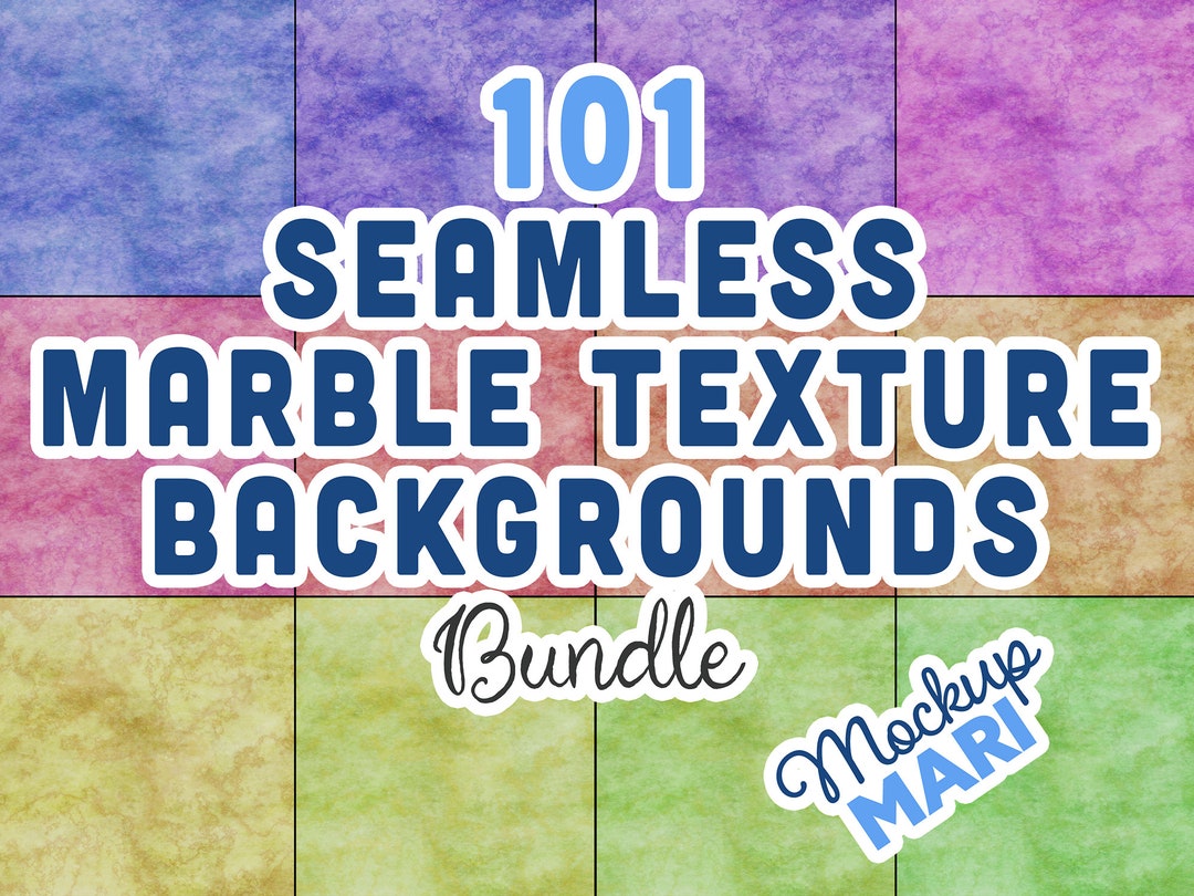 101 Pastel Seamless Marble Bundle PNG Textured Backgrounds Seamless ...