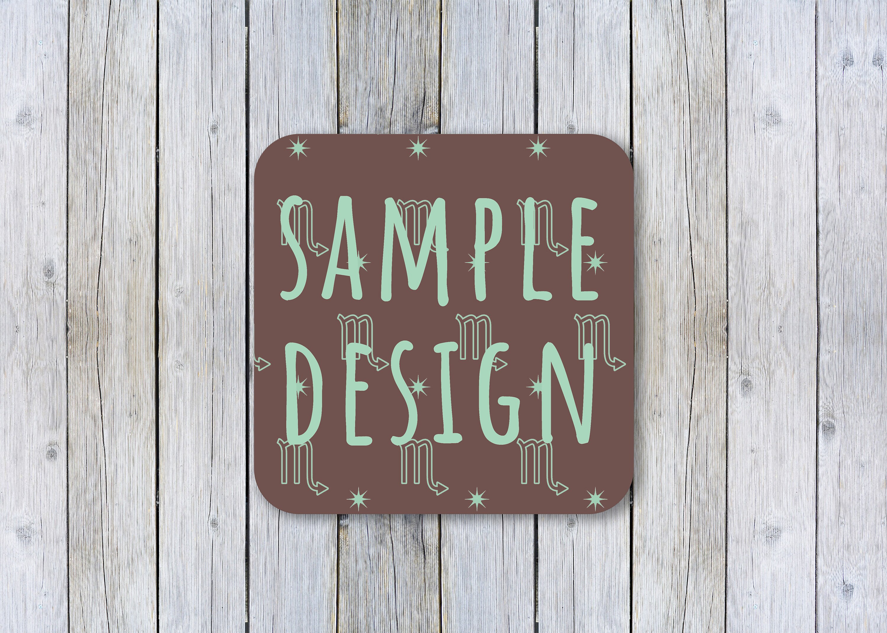 Editable Coaster Mockup PSD Photoshop Coaster Background Smart Object ...