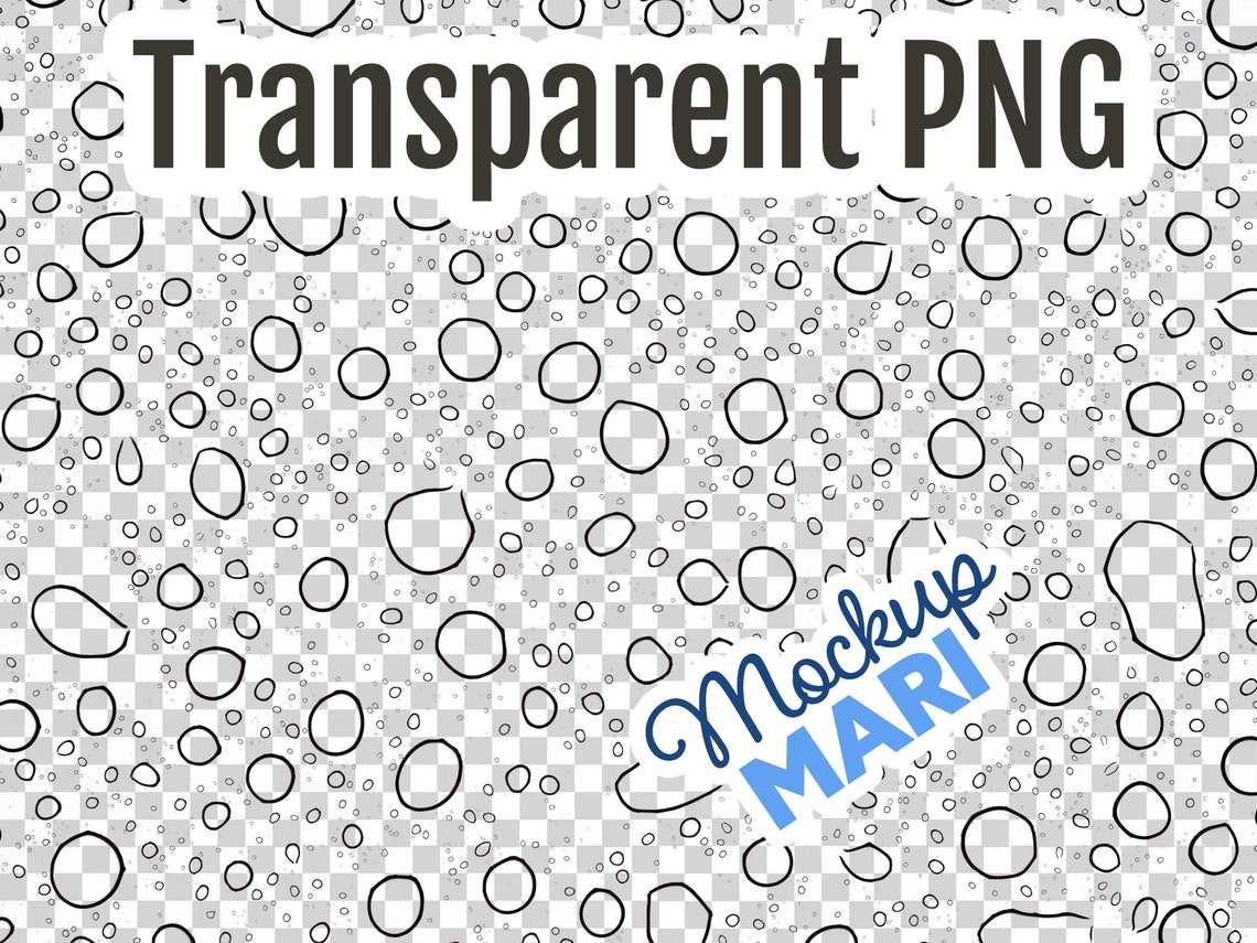 Raindrops on Window PNG Transparent Rain Overlay Digital Raindrop ...