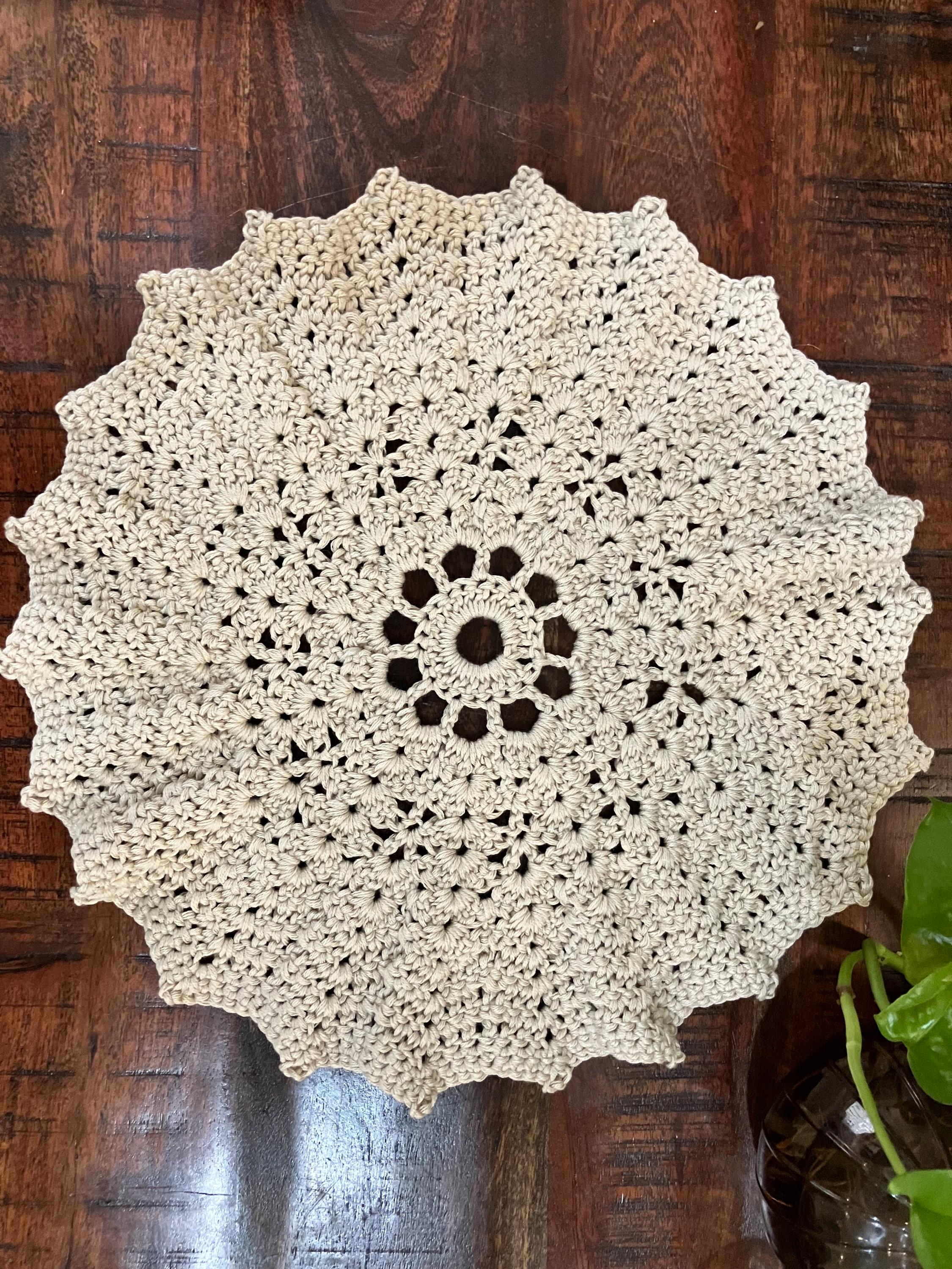 Handmade Crochet Doilies - Etsy