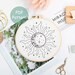 Celestial Embroidery Pattern for Beginner Hand Embroidery PDF Pattern ...