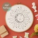 Celestial Embroidery Pattern for Beginner Hand Embroidery PDF Pattern ...