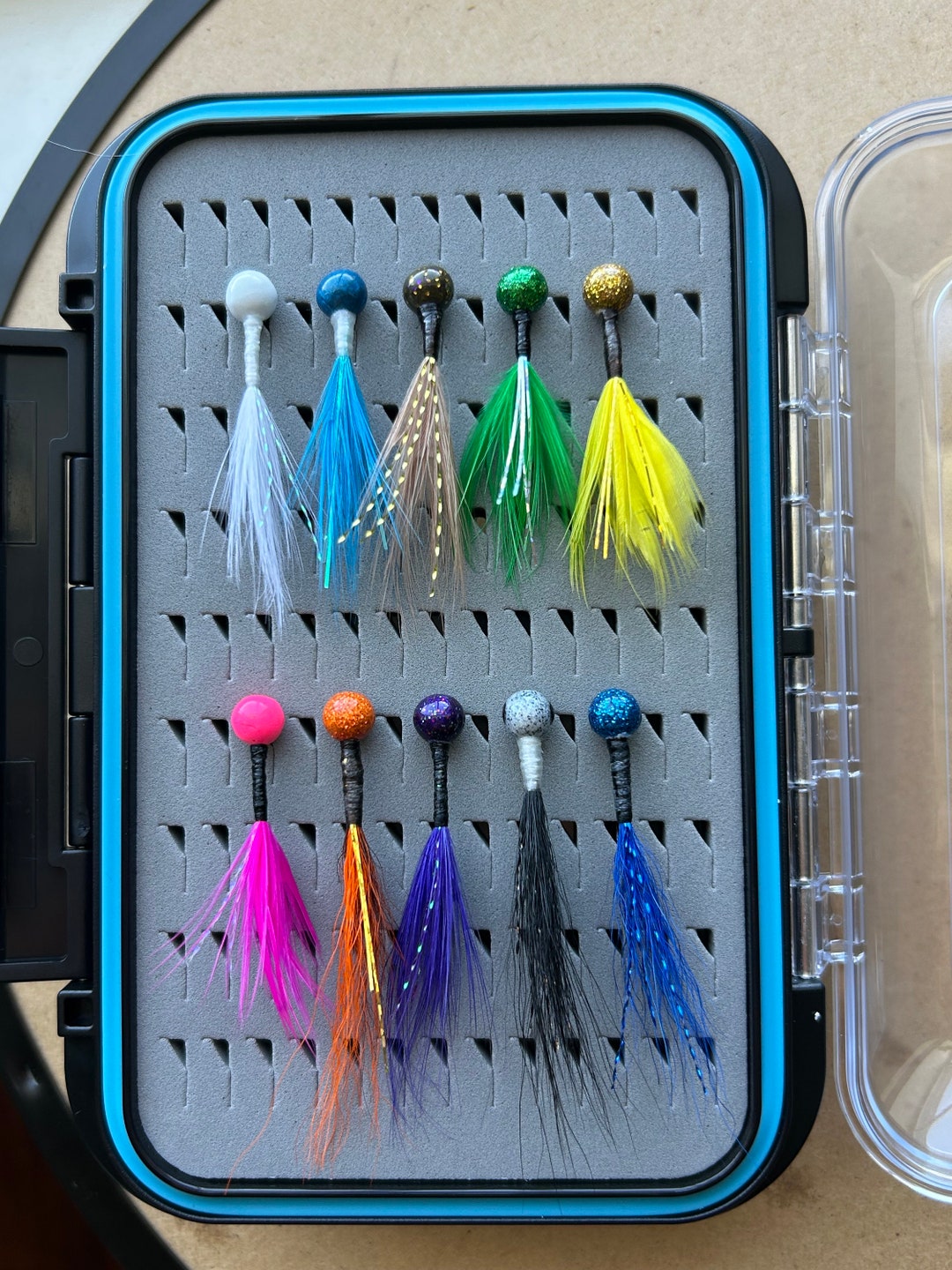 21 Hand Tied Crappie Jig Box - Etsy