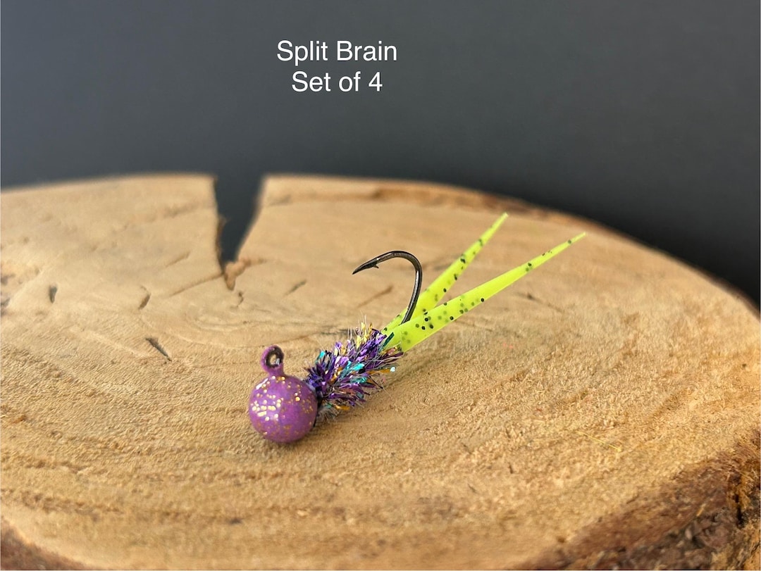 Hand Tied Split Tail Crappie Jigs - Etsy