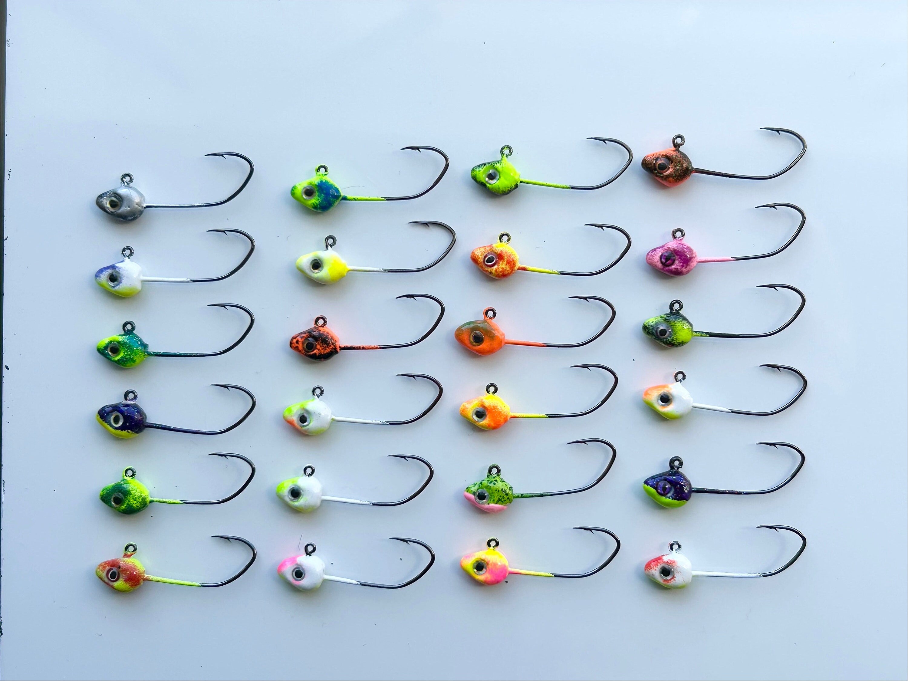 Minnow Jig Heads Custom Paint - Etsy