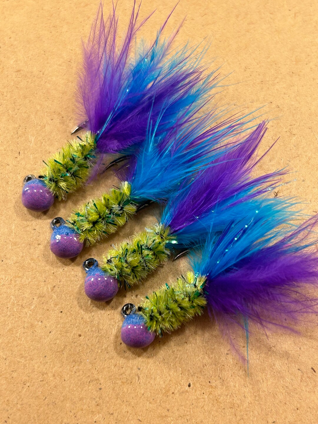 Hand Tied Crappie Jigs - Etsy