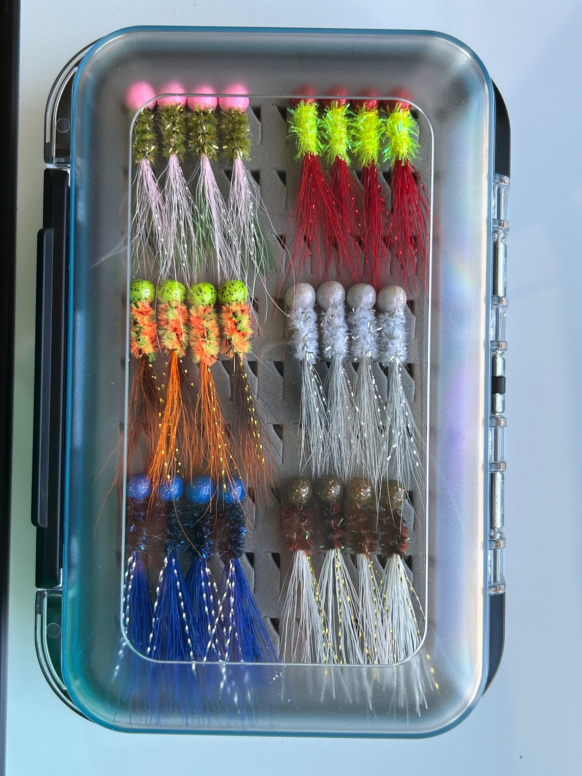 48 Hand Tied Bucktail Crappie Jig Box - Etsy