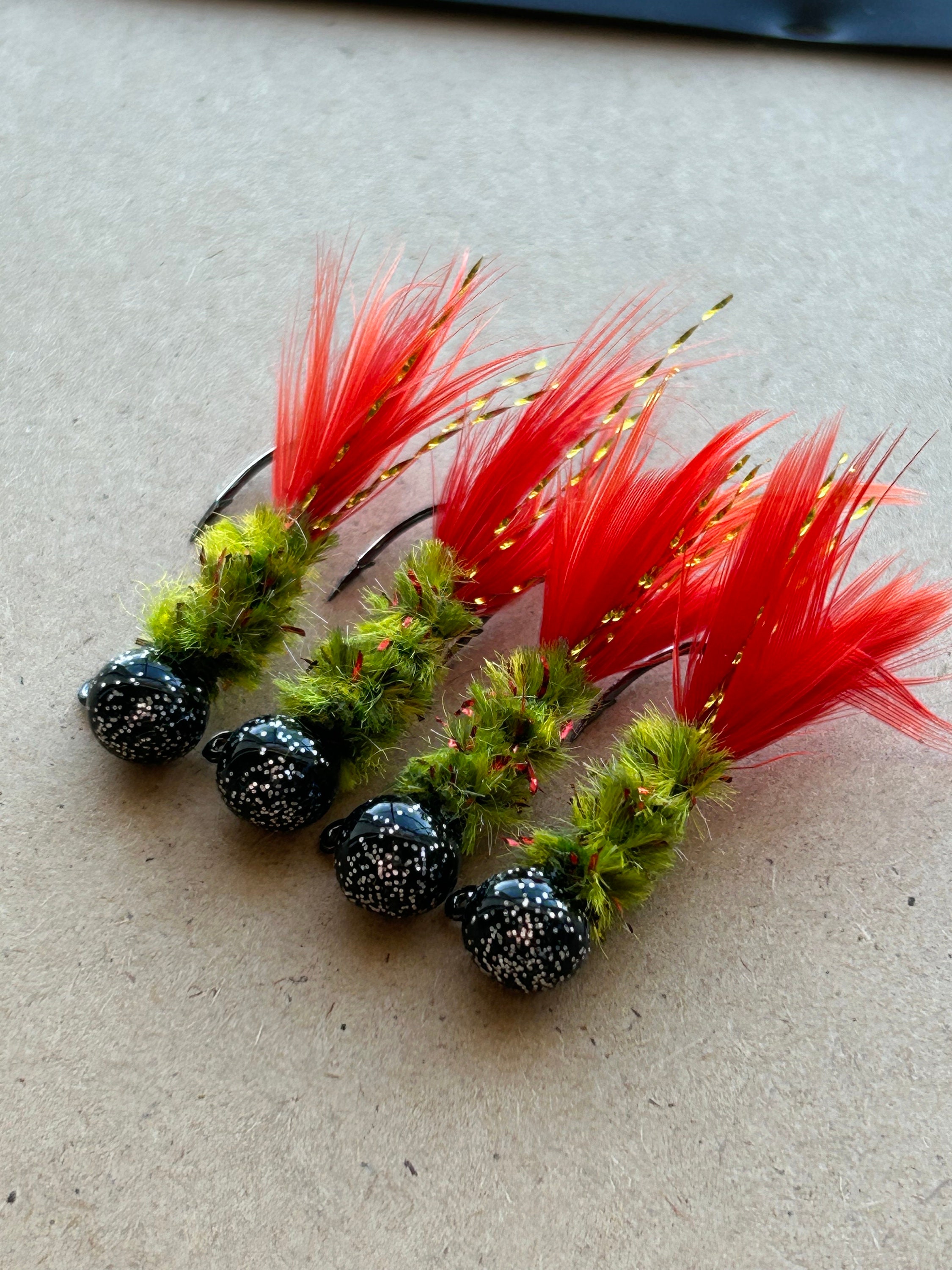 Hand Tied Crappie Jigs - Etsy