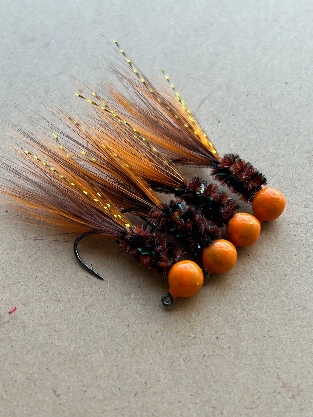 Hand Tied GLOW in the DARK Crappie Jigs - Etsy