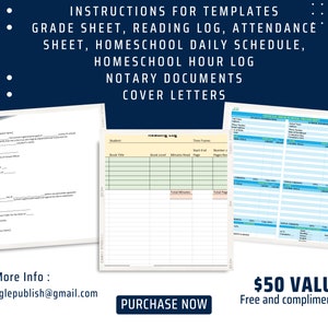Customizable Homeschool Transcript Bundle, Homeschool Planner ...