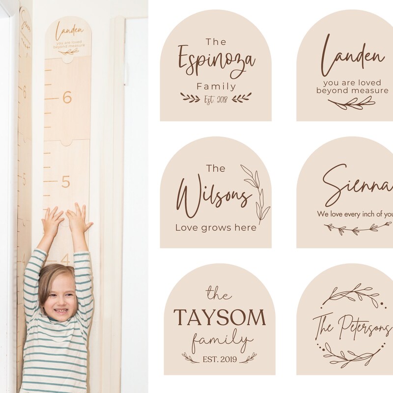 Personalized Growth Chart - Etsy