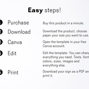 Customizable Shop Hours - Canva Template - Editable Digital Sign With ...
