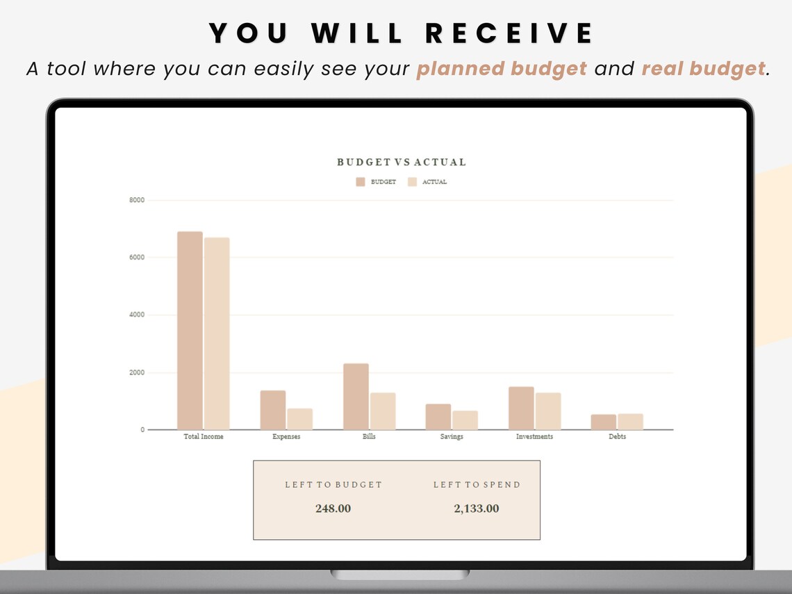 Monthly Budget Master: Google Sheets Financial Planner - Expense ...