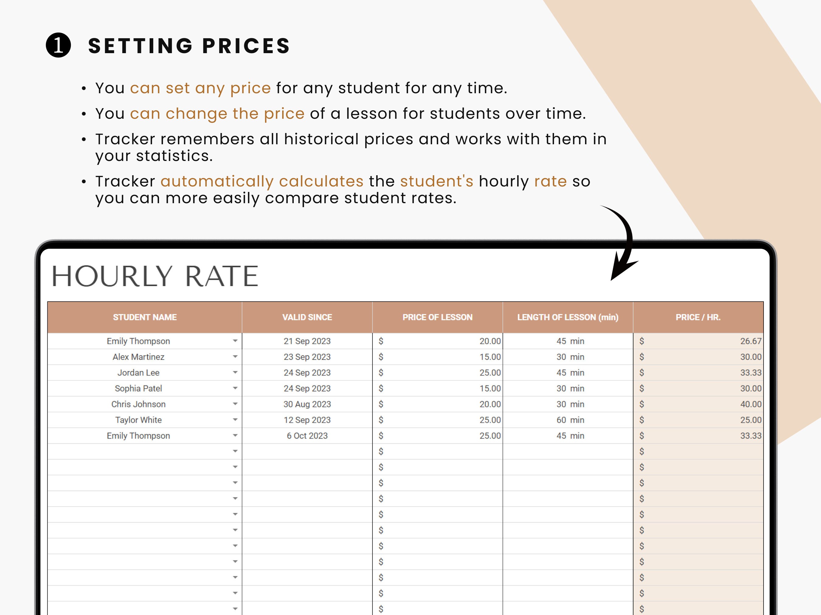 Tutoring Organizer & Lesson Planner | Tutoring Lesson Log and Tracker ...