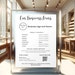 Customizable Shop Hours - Canva Template - Editable Digital Sign With ...