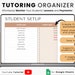 Tutoring Organizer & Lesson Planner | Tutoring Lesson Log and Tracker ...
