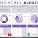 Monthly Budget Template, Complete Personal Finance: Google Sheets ...