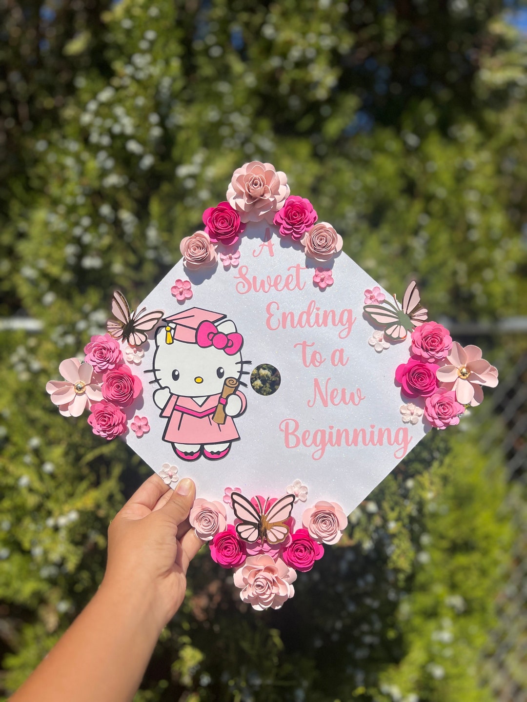 Hello Kitty Graduation Cap | Sweet Ending to a New Beginning, Gift for ...